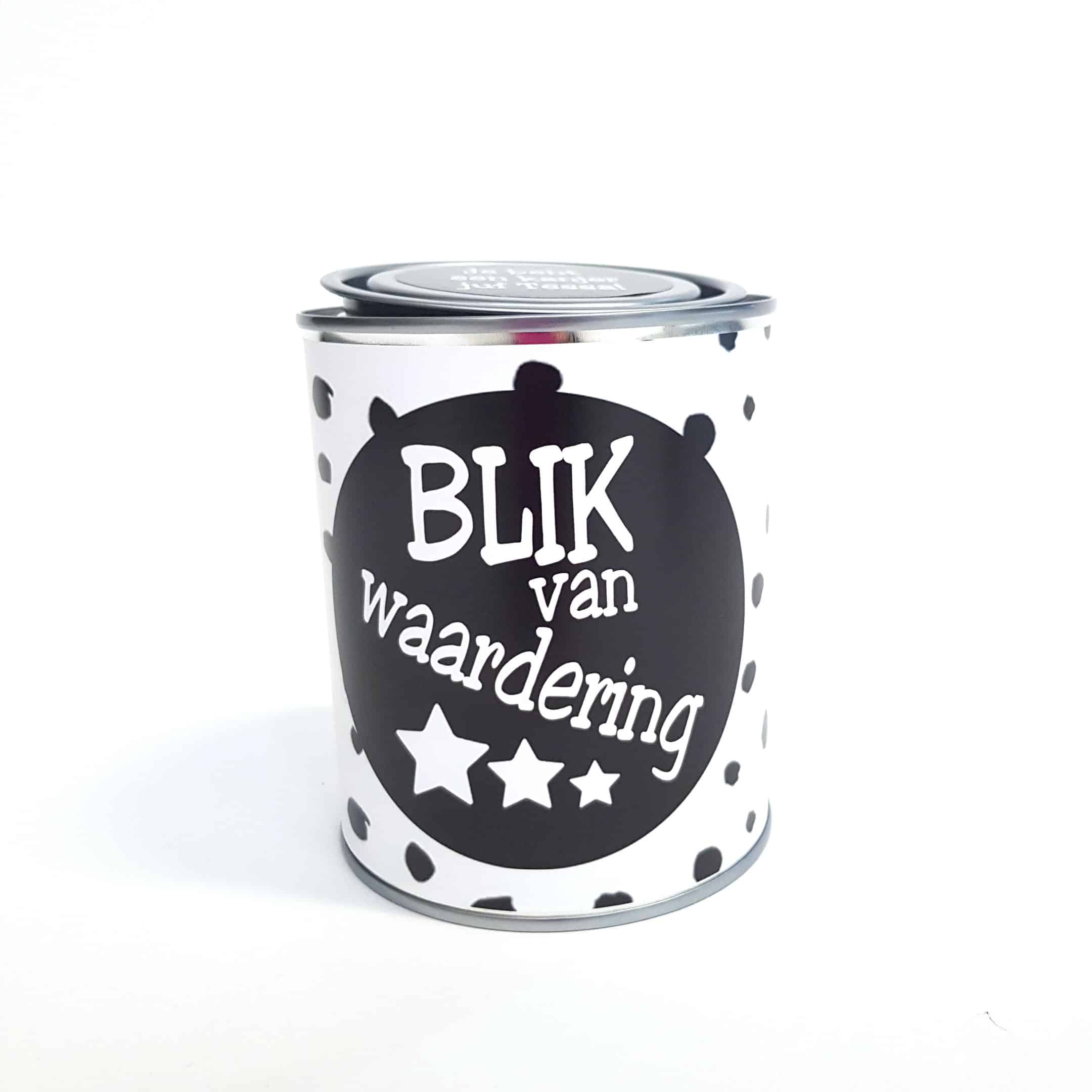 Blik van waardering - Bedank Tip! - Lieve Labels.nl